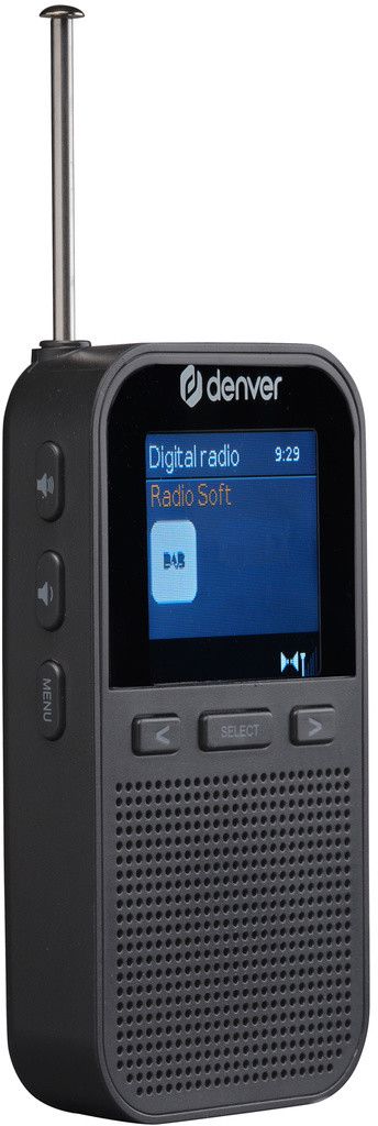 Denver DAH-126 håndholdt radio med DAB+/FM