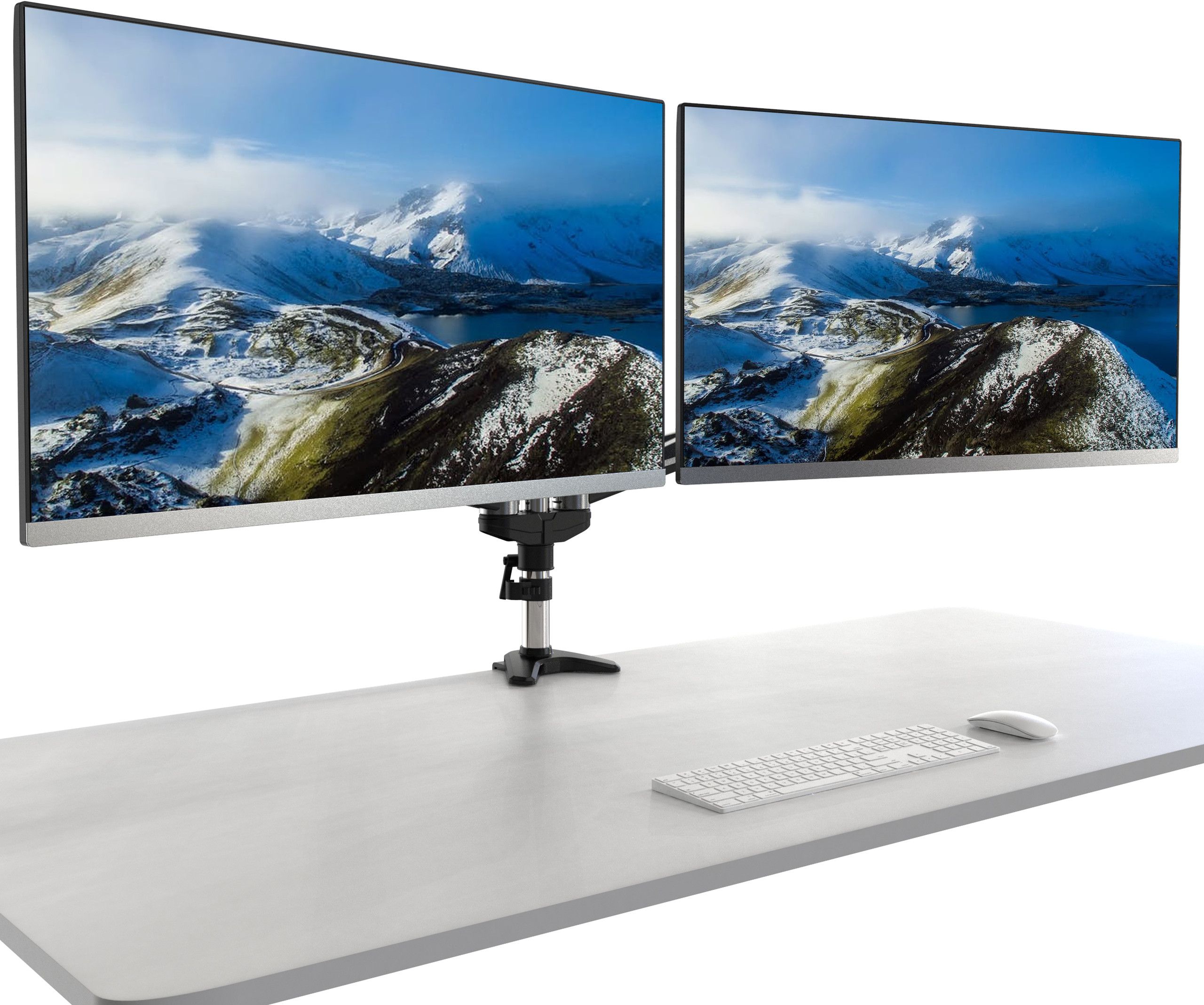 Desire2 Duo Monitor Aluminium Arm