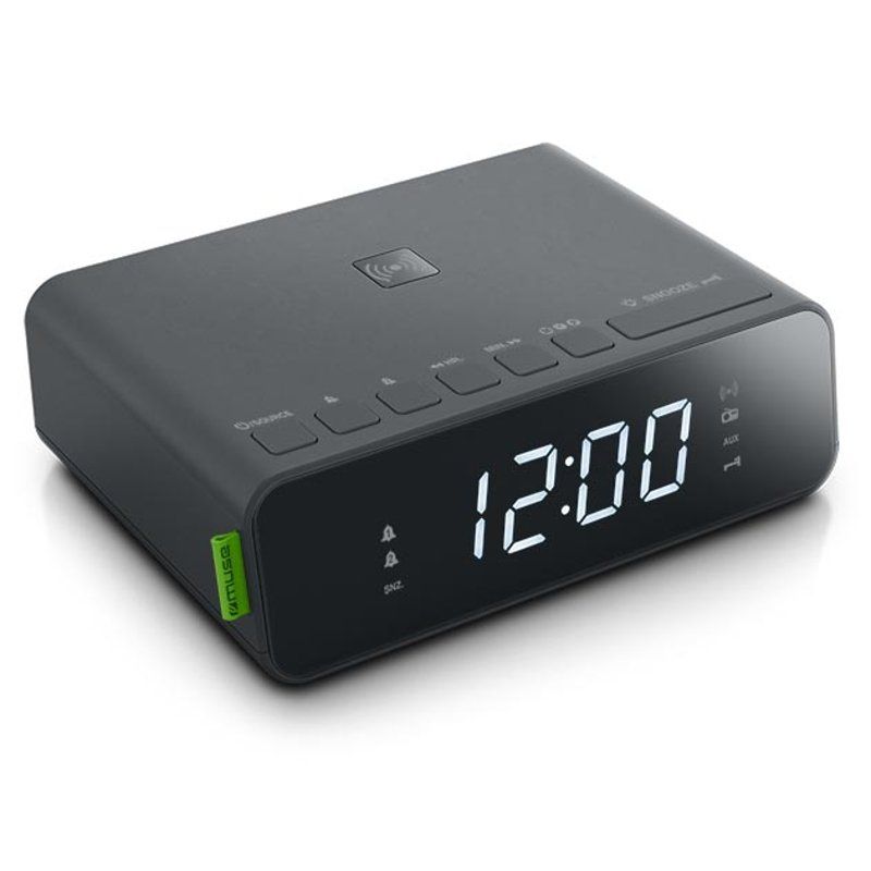 Muse M-175 WI FM Dual Alarm Clock Radio