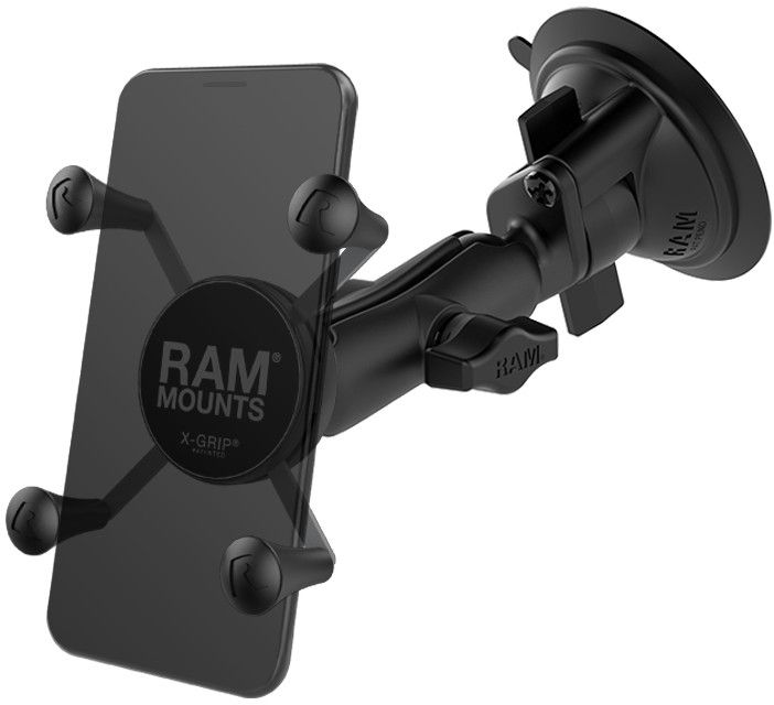 RAM Mount X-Grip Phone Mount with Twist-Lock Suction Cup